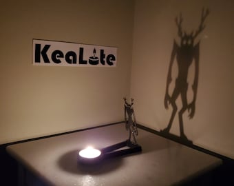 Kealite Mothman Shadow Caster tealight Candle Sold Separately buy Any 2 ...