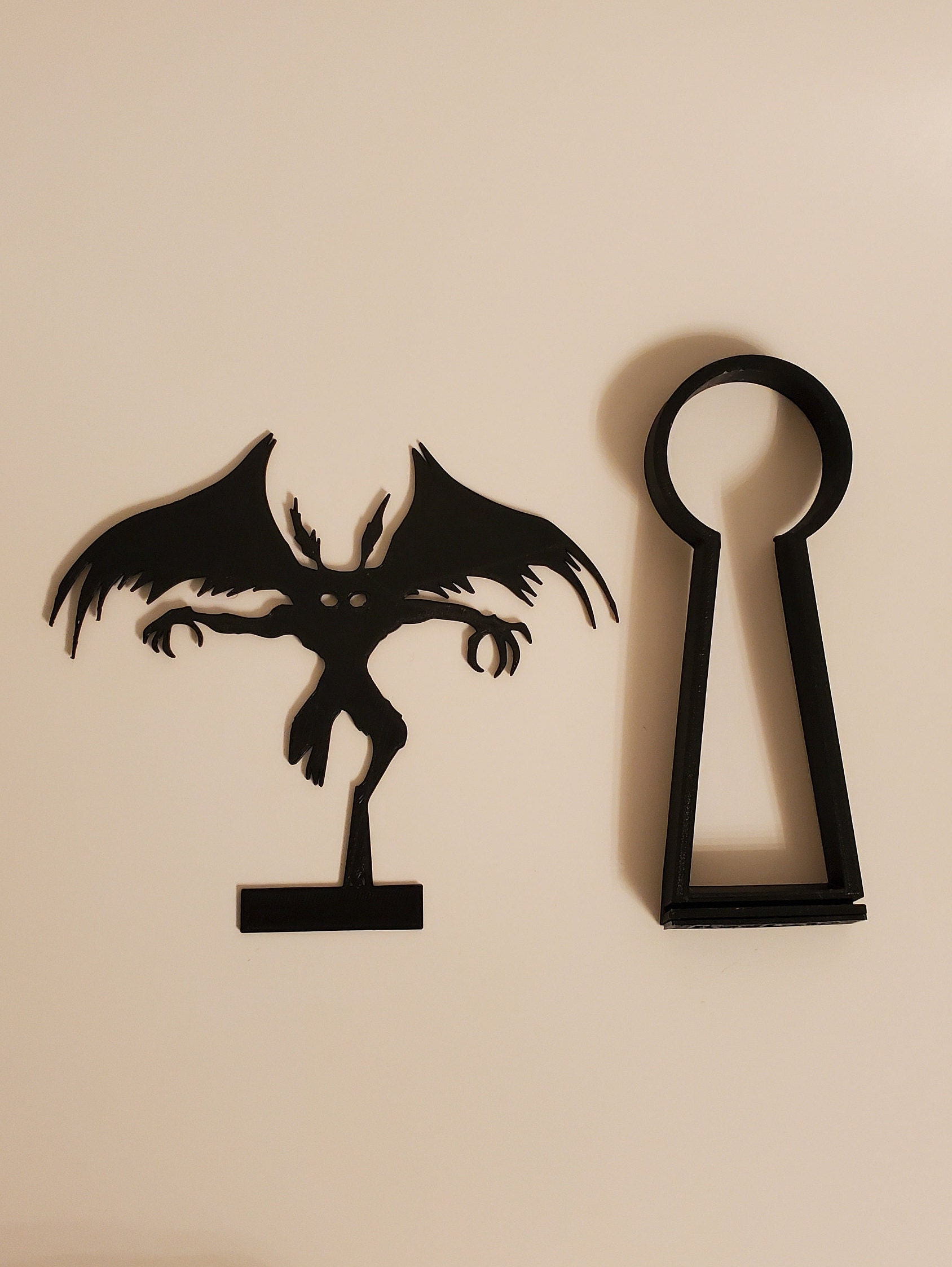 Kealite Mothman Shadow Caster tealight Candle Sold - Etsy