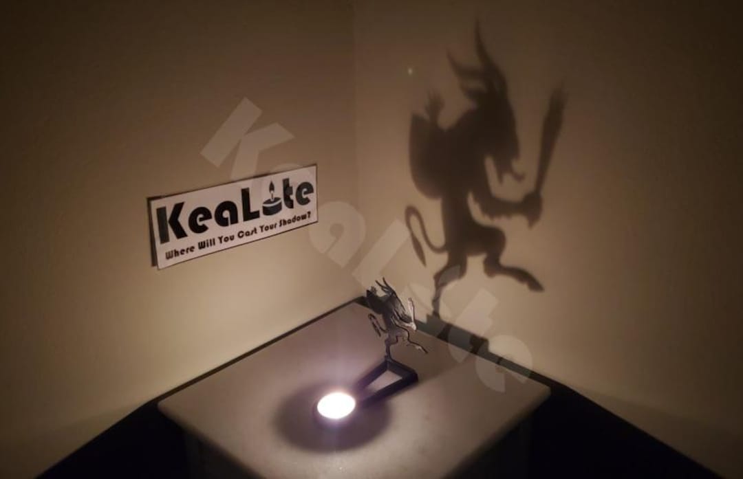 Kealite's Krampus Shadow Caster (tealight Candle Sold Separately) *free ...