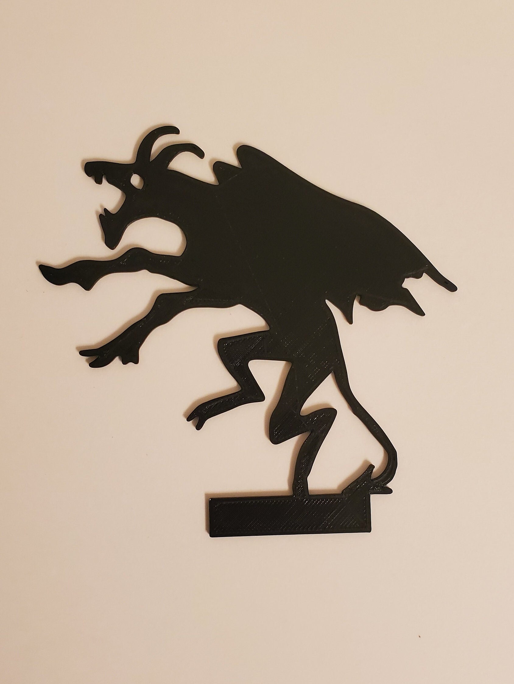 Kealite Jersey Devil Shadow Caster tealight Candle Sold - Etsy