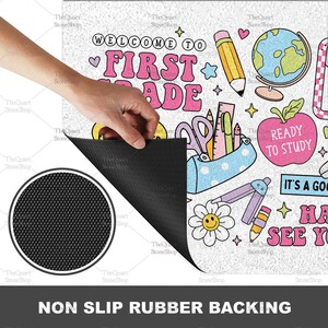 Custom Teacher Welcome Mat, Personalized Classroom Doormat, Back to ...