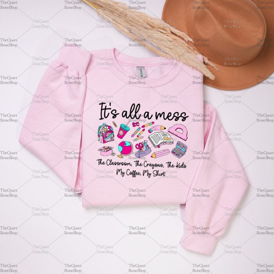 Cute Teaching Shirt, Hot Mess Teacher Shirt, Back to School Teacher ...