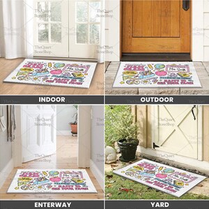 Custom Teacher Welcome Mat, Personalized Classroom Doormat, Back to ...