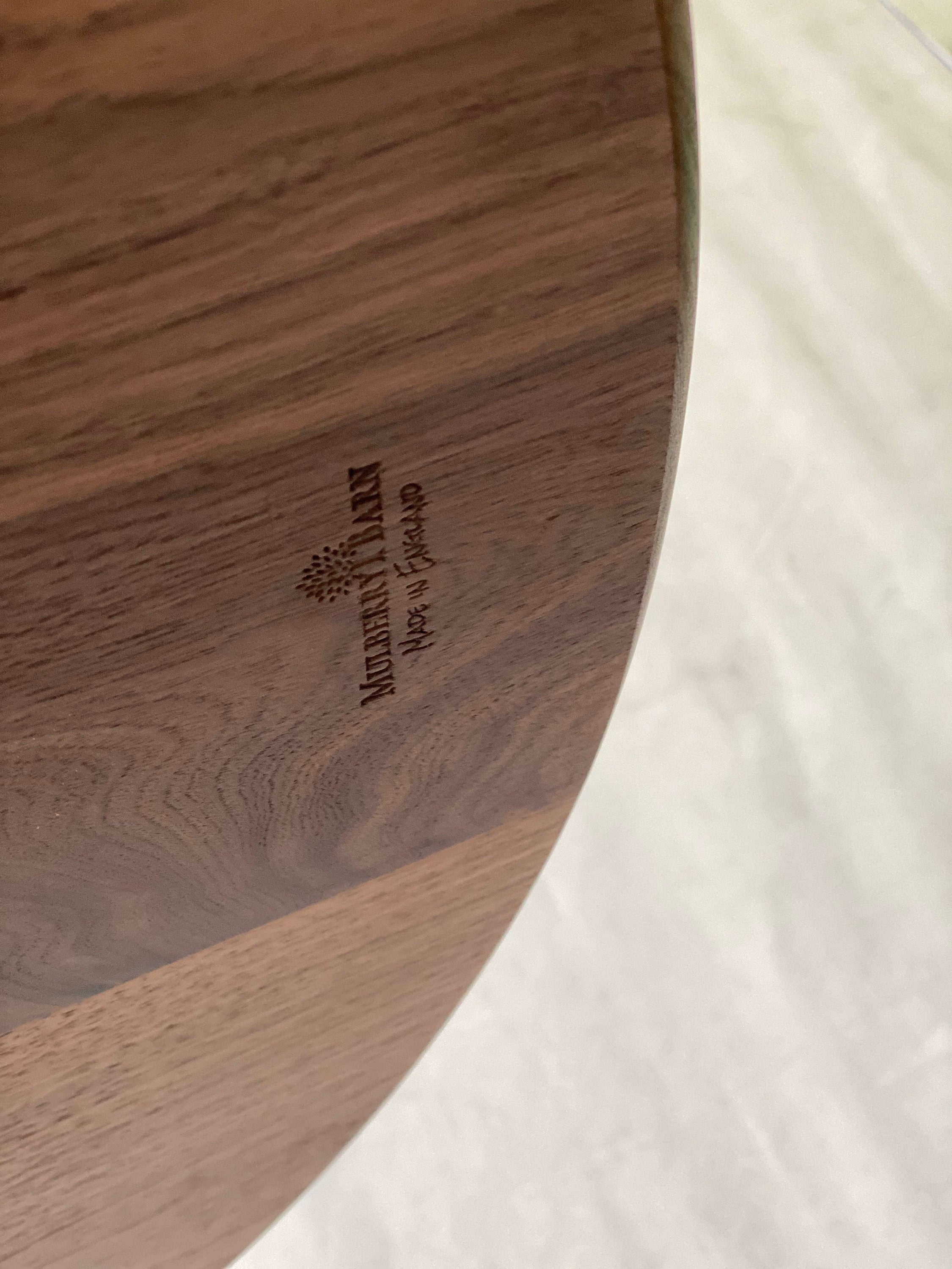 Walnut Table Dining Table 90 Round Solid Table - Etsy