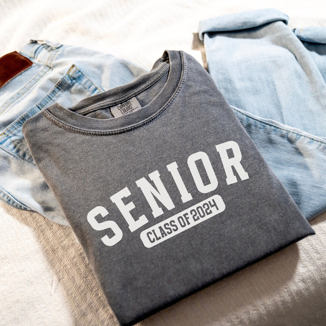 Senior Class of 2024 Shirt, Comfort Colors Unisex T-shirt, High School ...