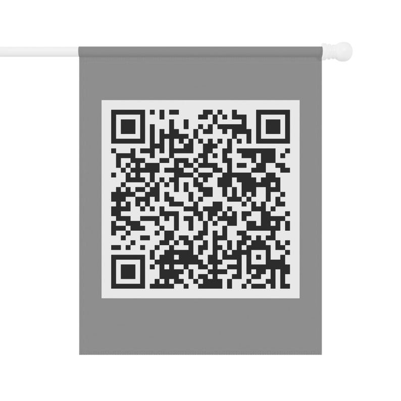 F*ck ICE QR Code Flag, Subtle Anti Trump Garden Flag, FDT Garden Flag ...