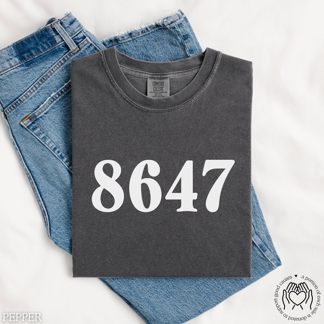 8647 Subtle Anti Trump Shirt, F*ck Trump Tee, 8647 Shirt, Trump Sucks ...