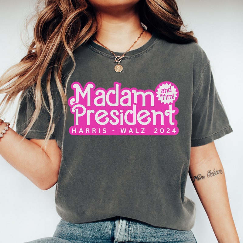 Madam President Tshirt - Etsy