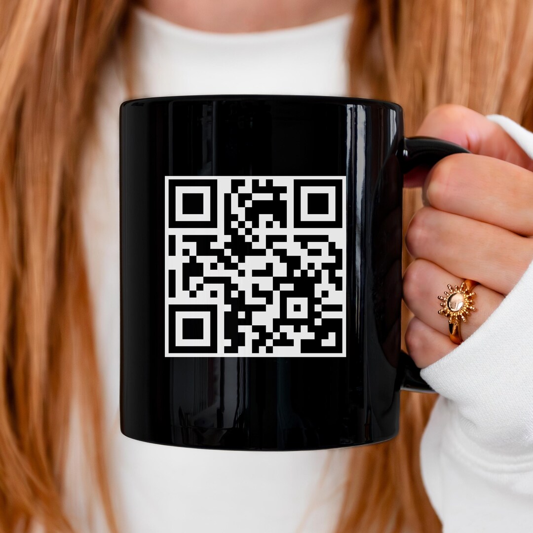 F*ck Trump QR Code Mug, Subtle Anti Trump Coffee Cup, FDT Merch, Anti ...