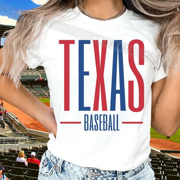 Texas Rangers Shirt Vintage - Etsy