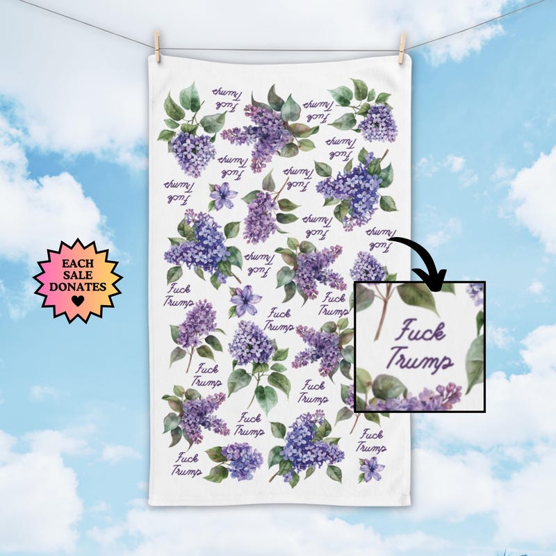 Lilac Towels for Bathroom - Etsy