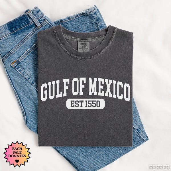 Gulf of Mexico T Shirt - Etsy