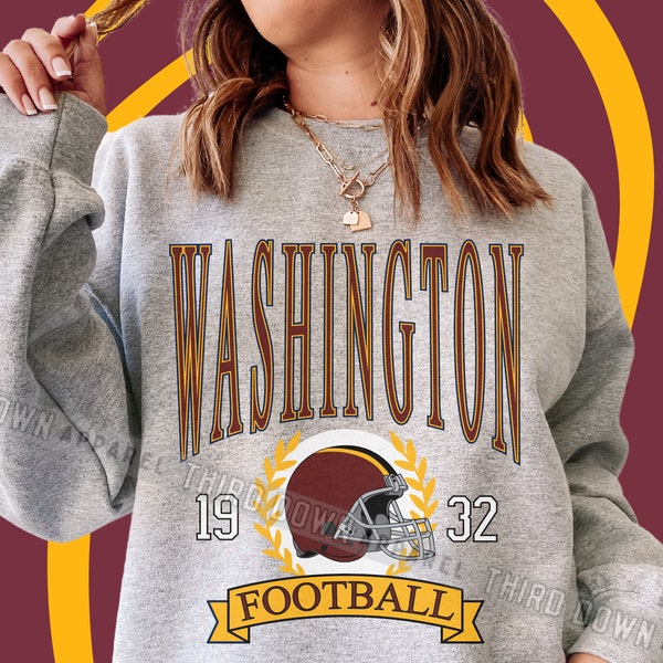 Commanders Sweatshirt - Etsy