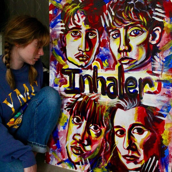 Inhaler Band Poster - Etsy