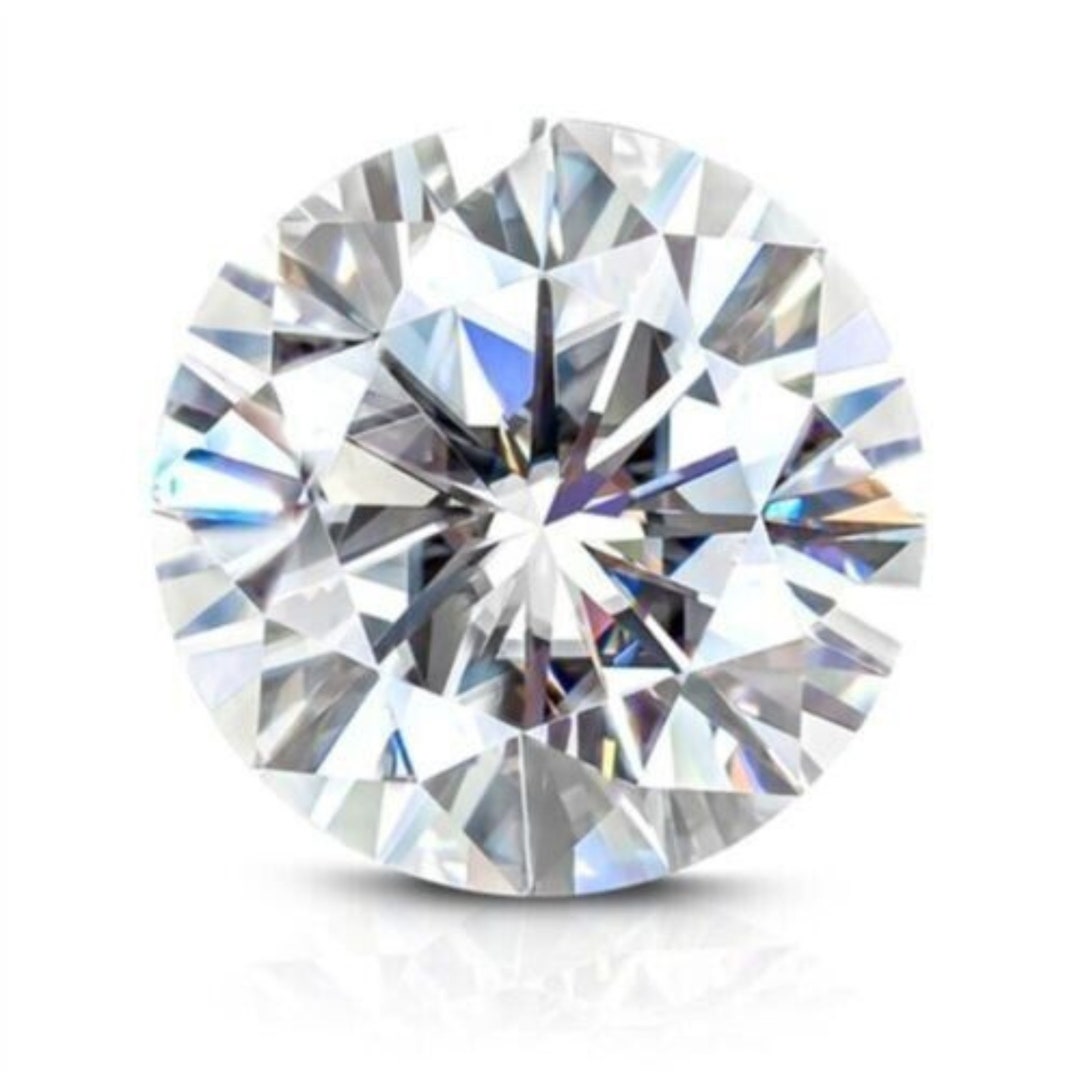 GRA Certified Loose VVS1 Round Cut Moissanite Diamond 0.20-12.ct ...
