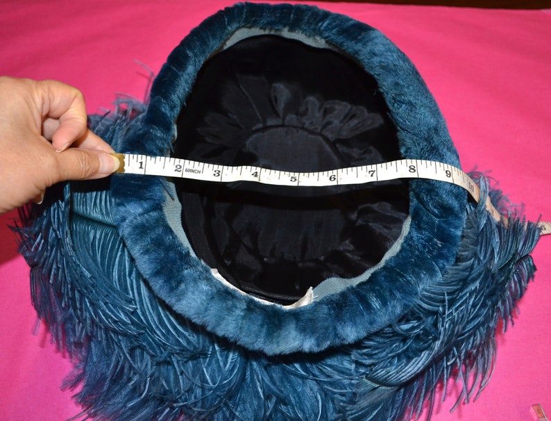 1960s Miss Fay Mountain Blue Bird of Paradise Feather - Etsy