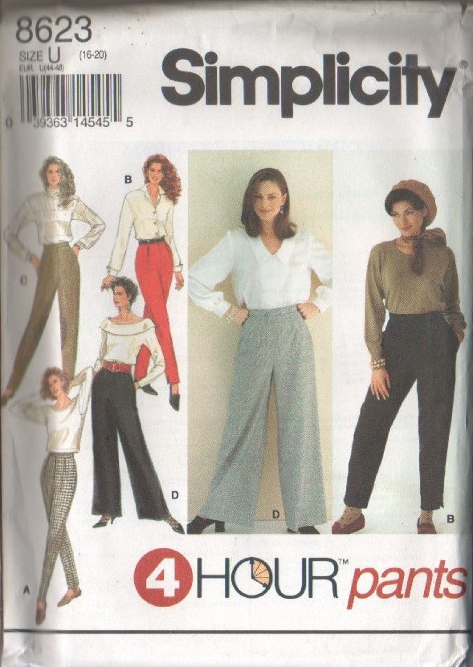 Vintage Simplicity Pattern #8623 UNCUT Sewing Dressmaking Pattern ...