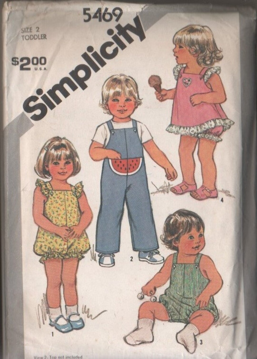Vintage Simplicity Pattern 5469 CUT and COMPLETE Sewing Dressmaking ...