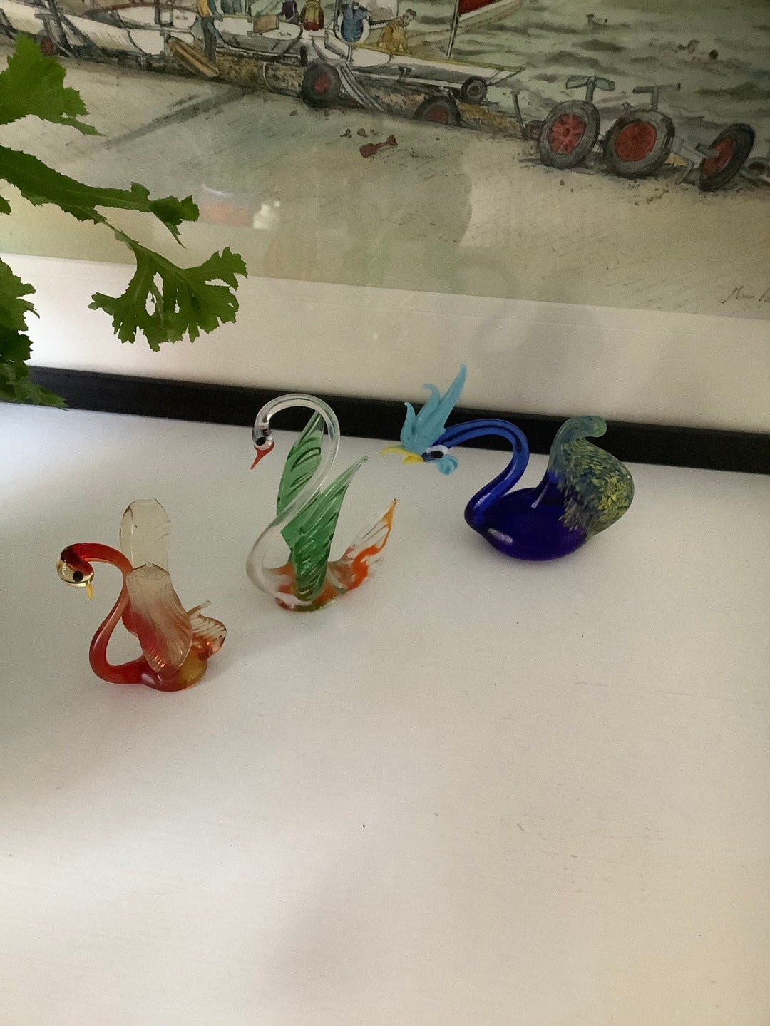 Mid Century Murano Glass Animals Miniatures - Etsy