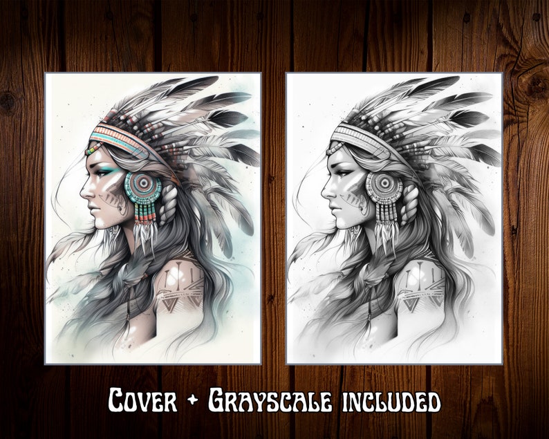 Discover the Beauty of Native American Art in a Relaxing Coloring Book ...
