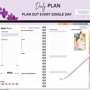 Purple Digital Planner | Goodnotes Planner | iPad Planner | Notability ...