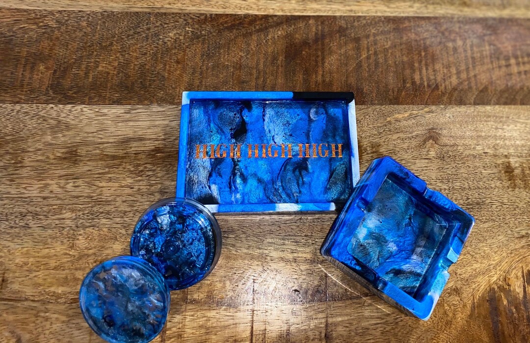 Personalized Resin Tray Set| Tray Gift Set| Custom Tray Set| Tray ...