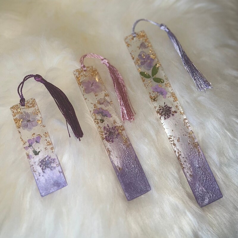 Resin Book Marks - Etsy