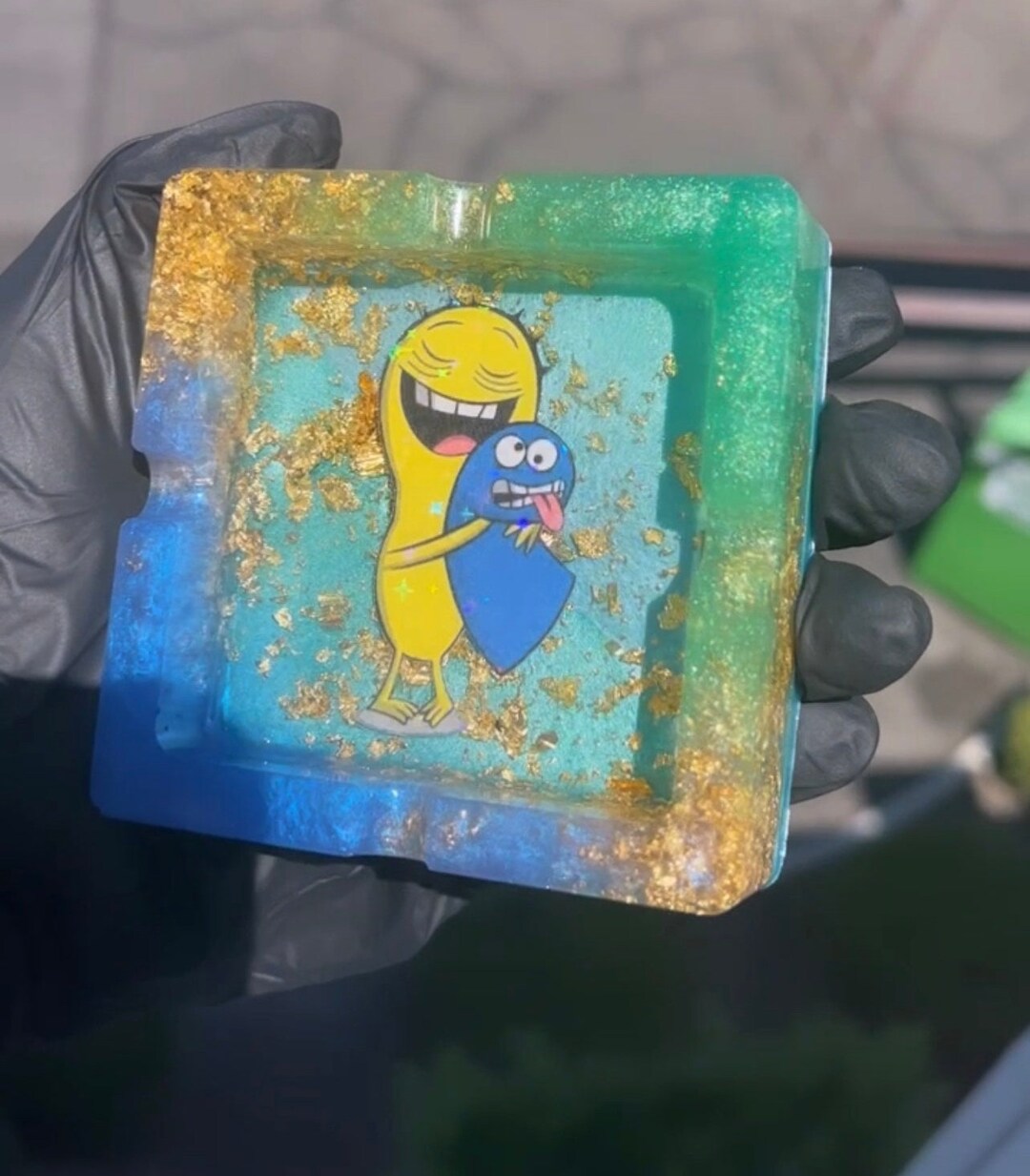 Cartoon Ashtray Cute Ashtray Cool Ashtray Custom Ashtray - Etsy