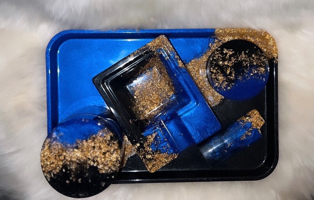 Resin Tray Set Tray Gift Set Custom Tray Set Tray Matching Set - Etsy