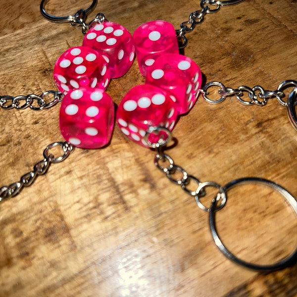 Pink Dice - Etsy