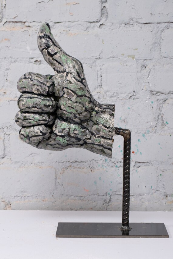Thumbs Up Sculpture