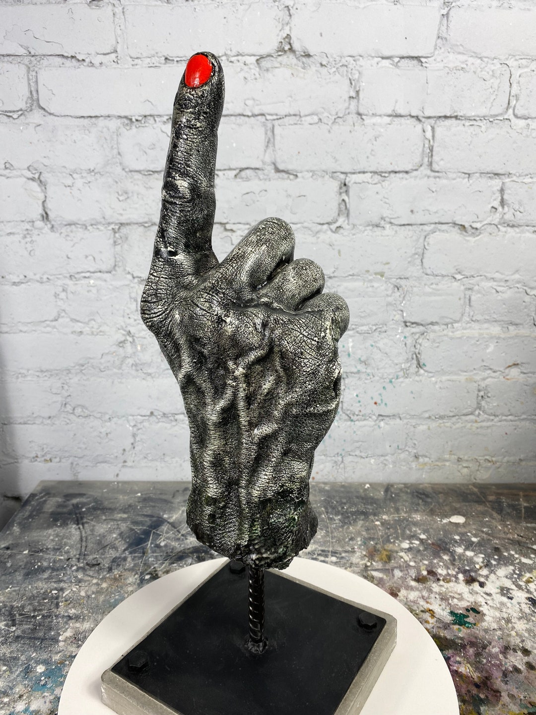 Fine Art Sculpture, Big Finger Pointing, Pointing Finger, Large ...