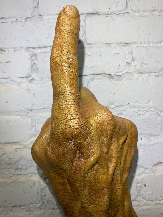 Large Finger Pointing Statue Pointing Hand Art Large Hand - Etsy