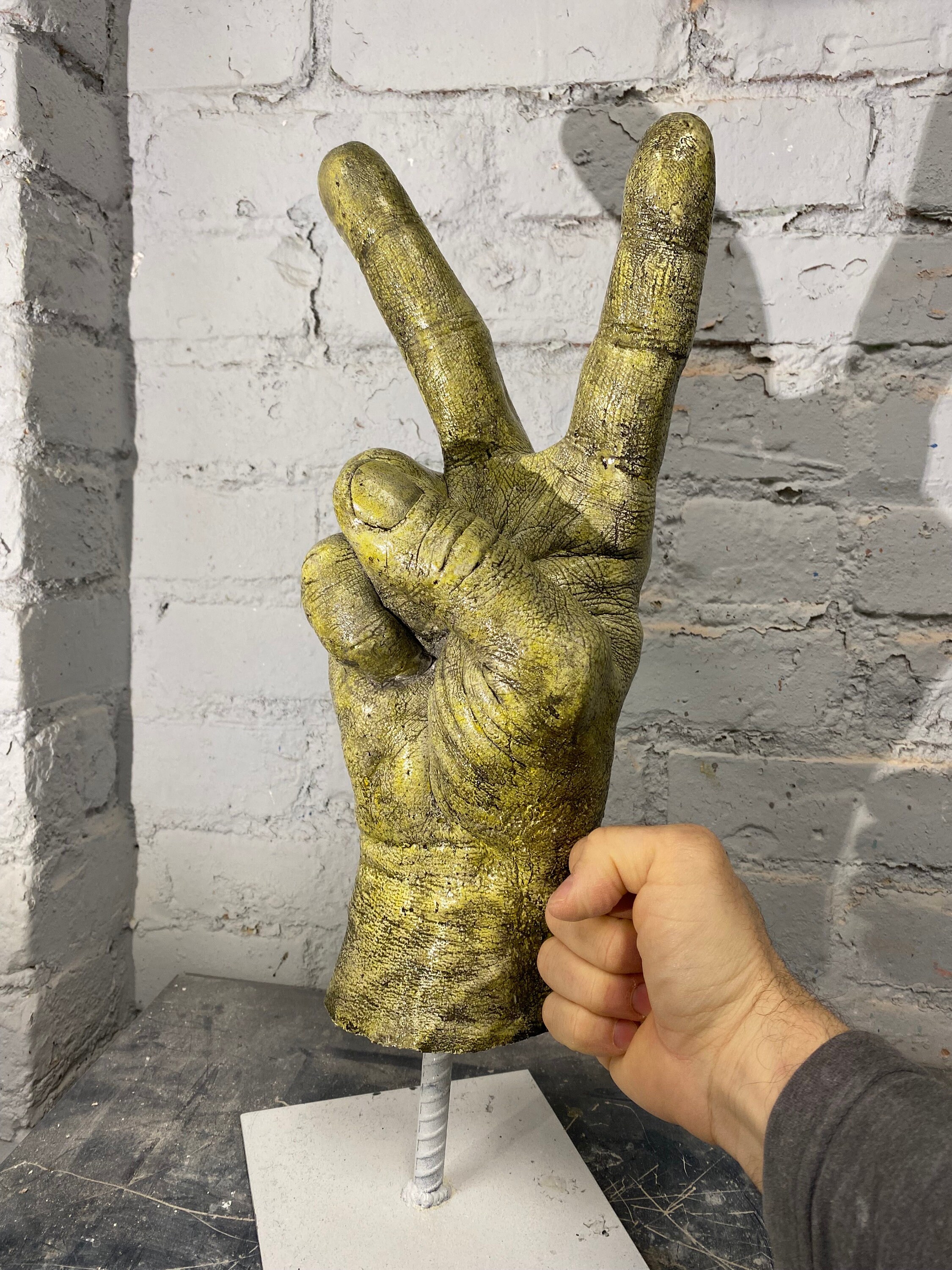 Fine Art Large Hand Sculpture, Big Sculpture, Giant Statue, Big Statue ...