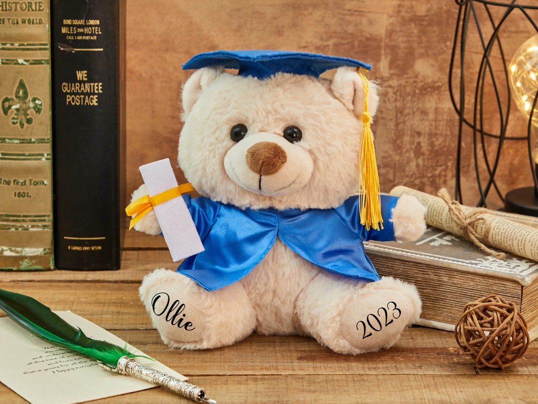 Personalized Plush Teddy Graduation Gifts-graduation Bear - Etsy