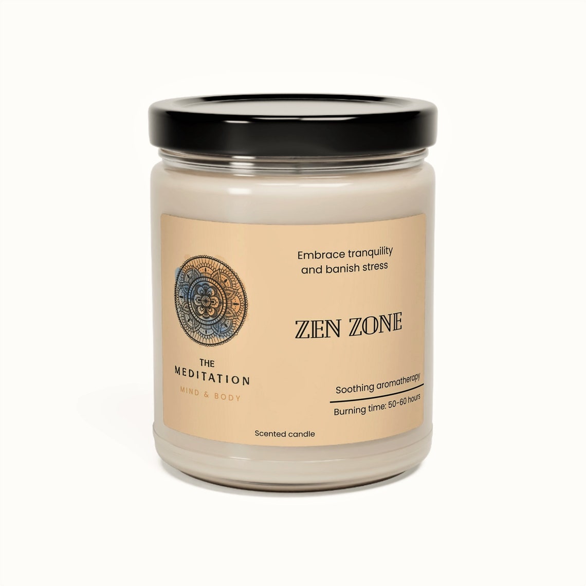 Zen Zone Candle Aromatherapy Eco-friendly Soy Candles - Etsy