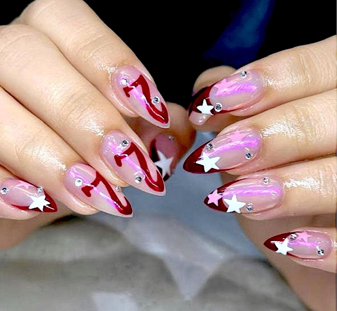 Seven Nails, Almond Nails, French Nails, Mirror Nails, Star Nails ...