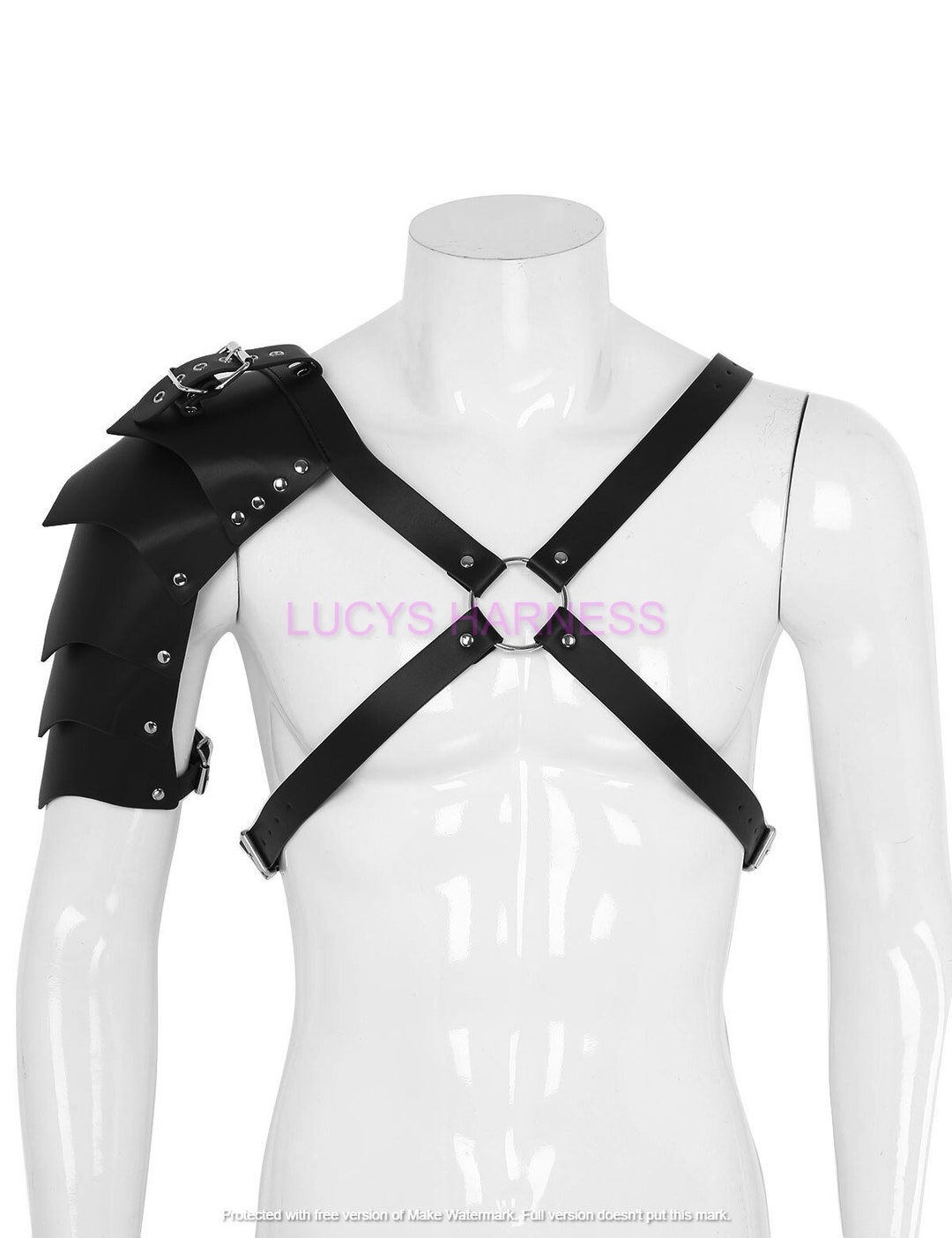 Gladiator Armor Harness Men Adjustable Shoulder Harness Man - Etsy