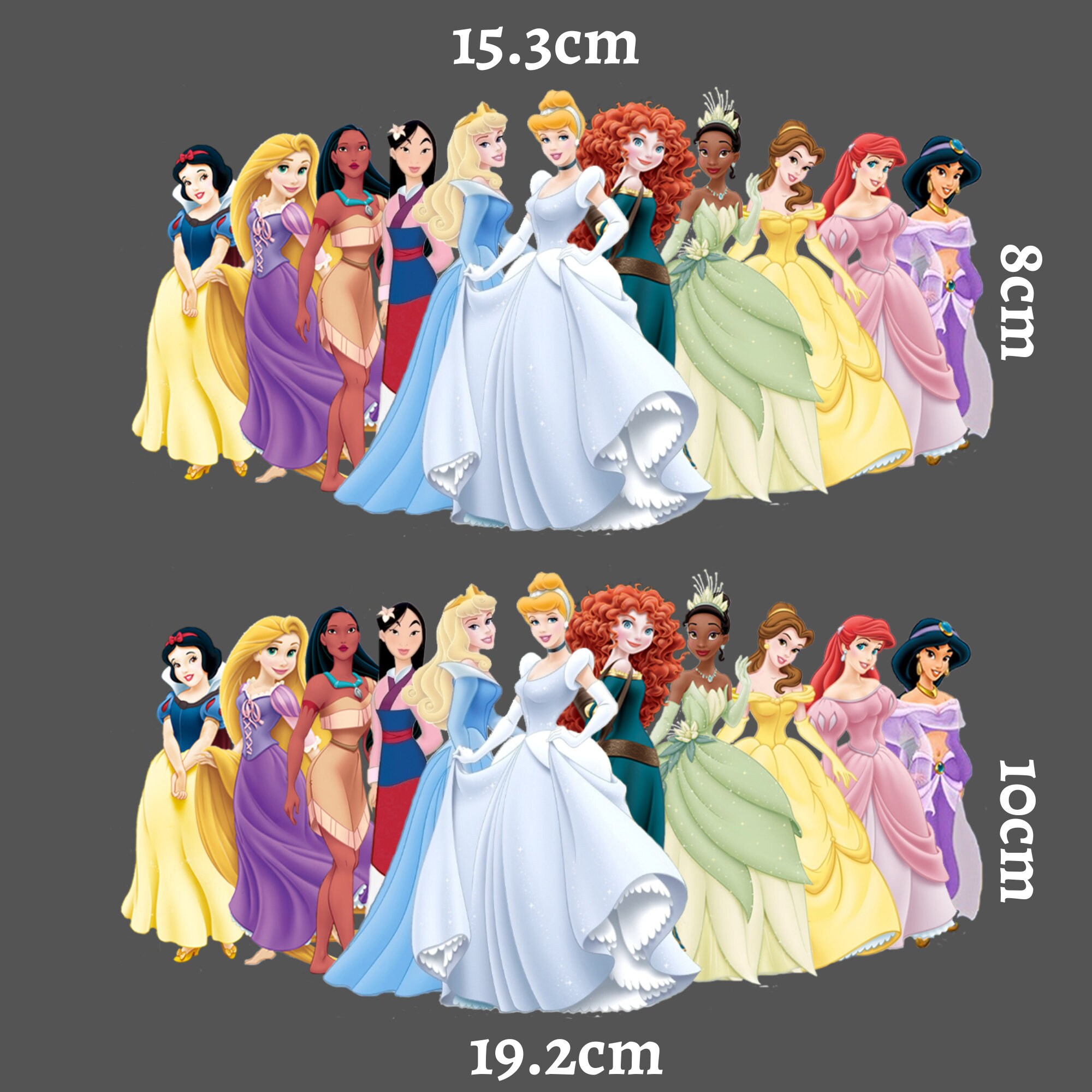 PRINCESS Edible Image Princess Cake Topper Princess Cake - Etsy Australia