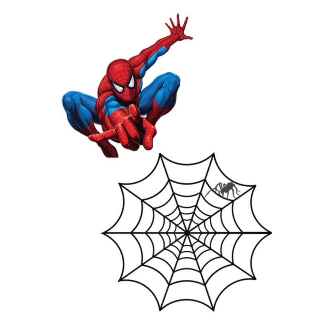 Pre-cut SPIDERMAN Cake Topper Spiderman EDIBLE Image - Etsy