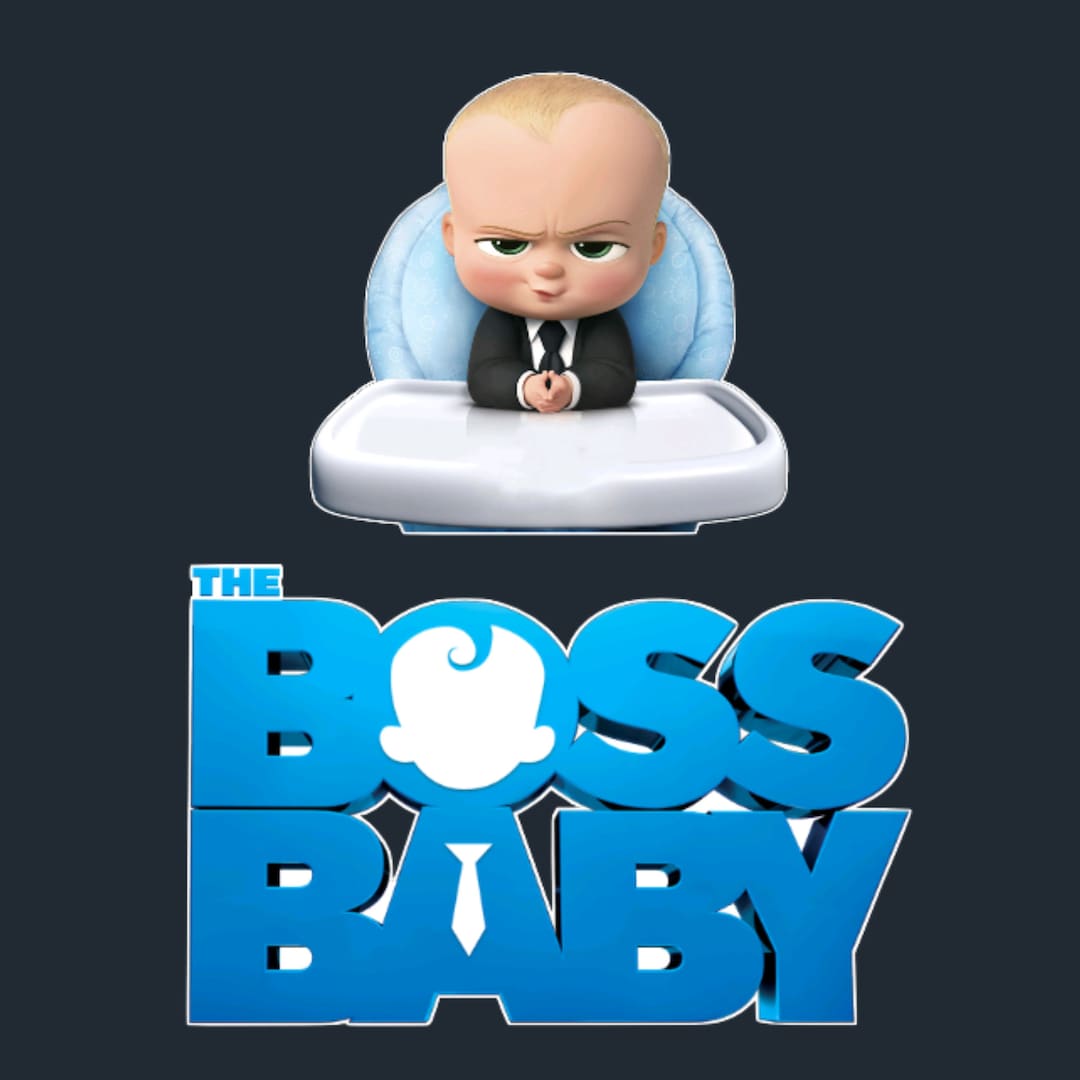 THE BOSS BABY Edible Image, the Boss Baby Cake Topper, the Boss Baby ...