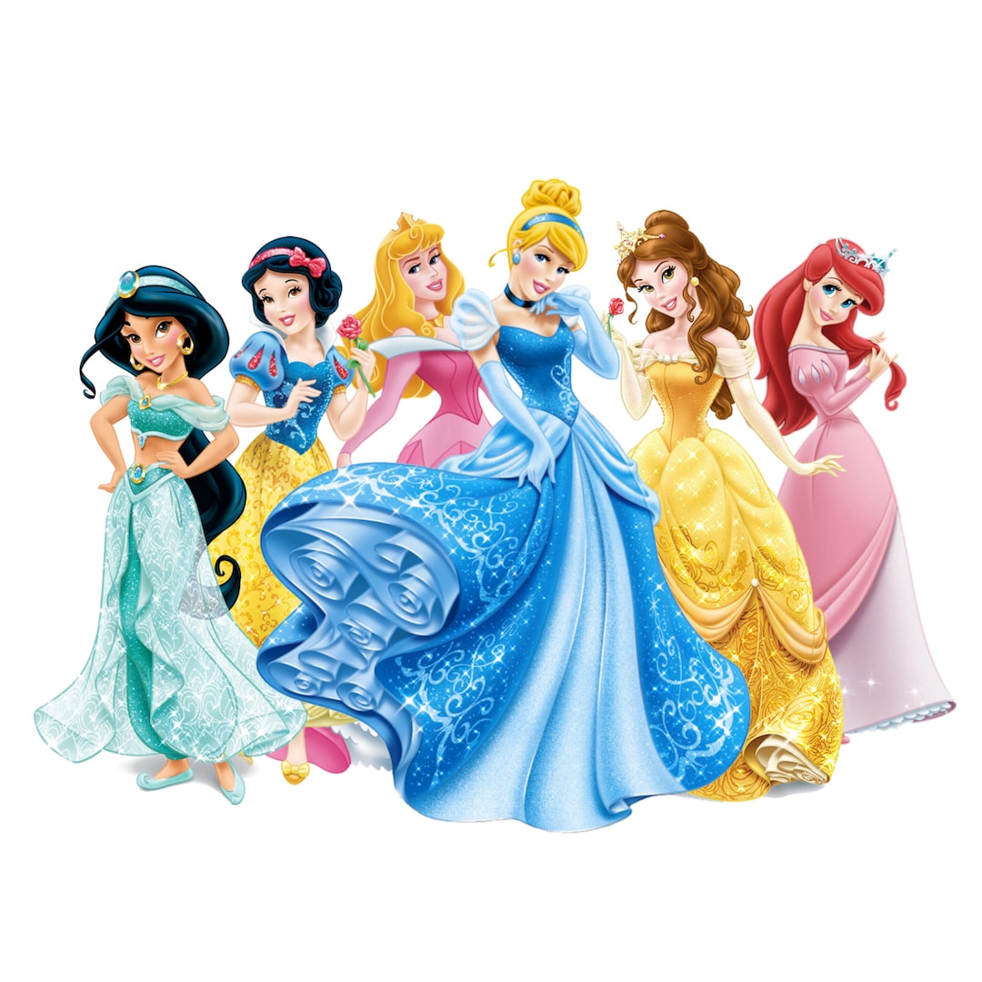 Princess Edible Image Princess Cake Topper Princess Cake Princess