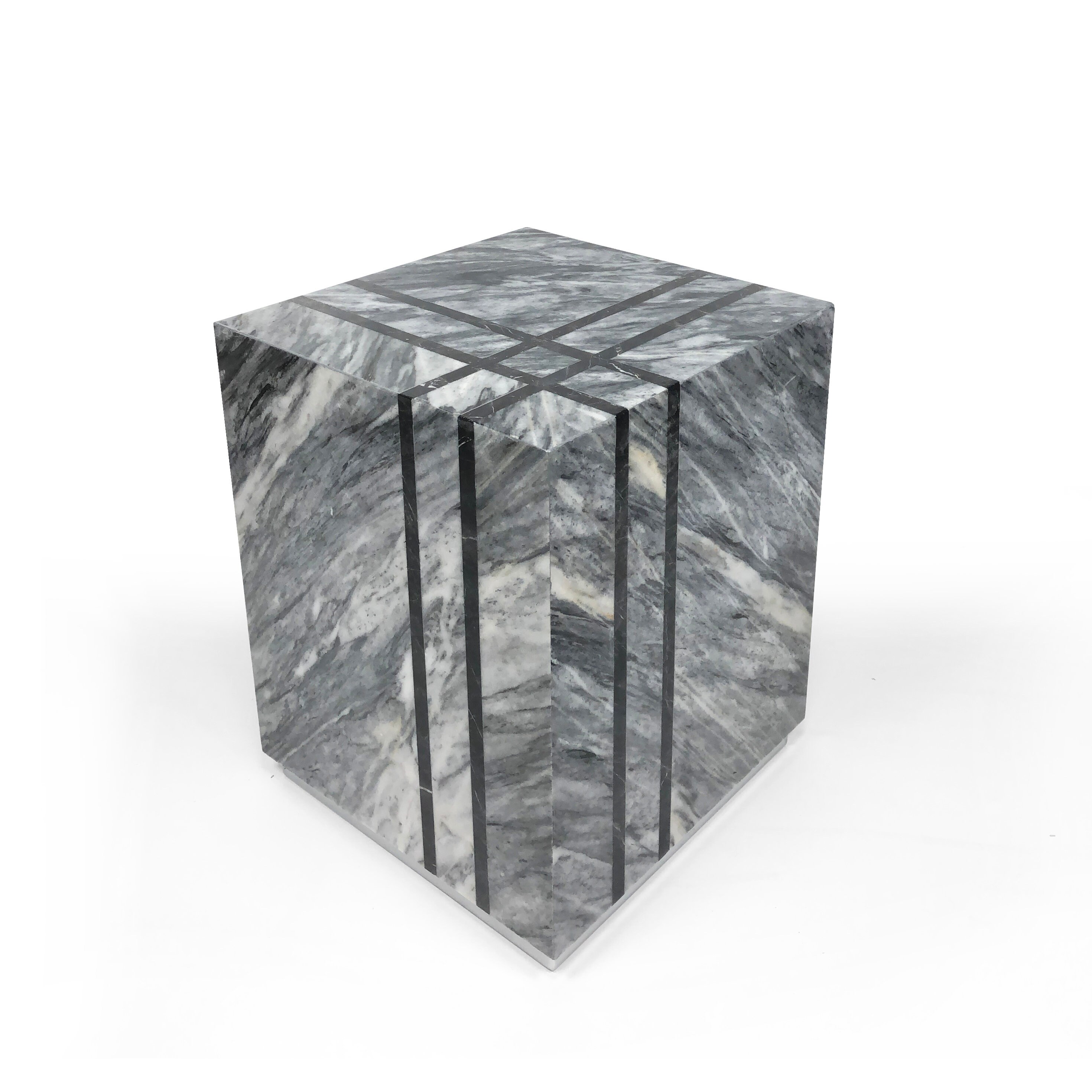 Marble Cube Side Table - Etsy
