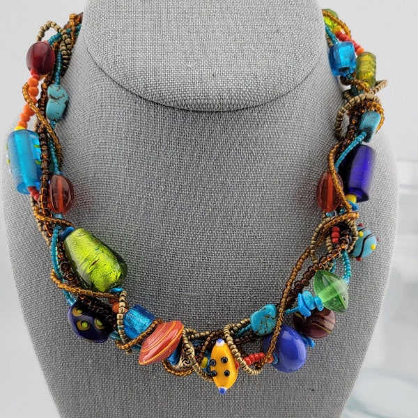 80s Necklace - Etsy