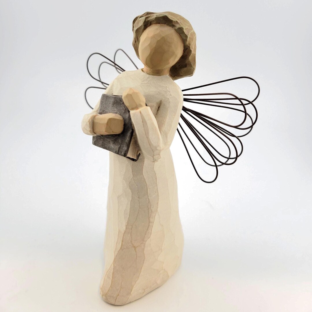 1999 Willow Tree Figurine: Angel of Learning - Etsy