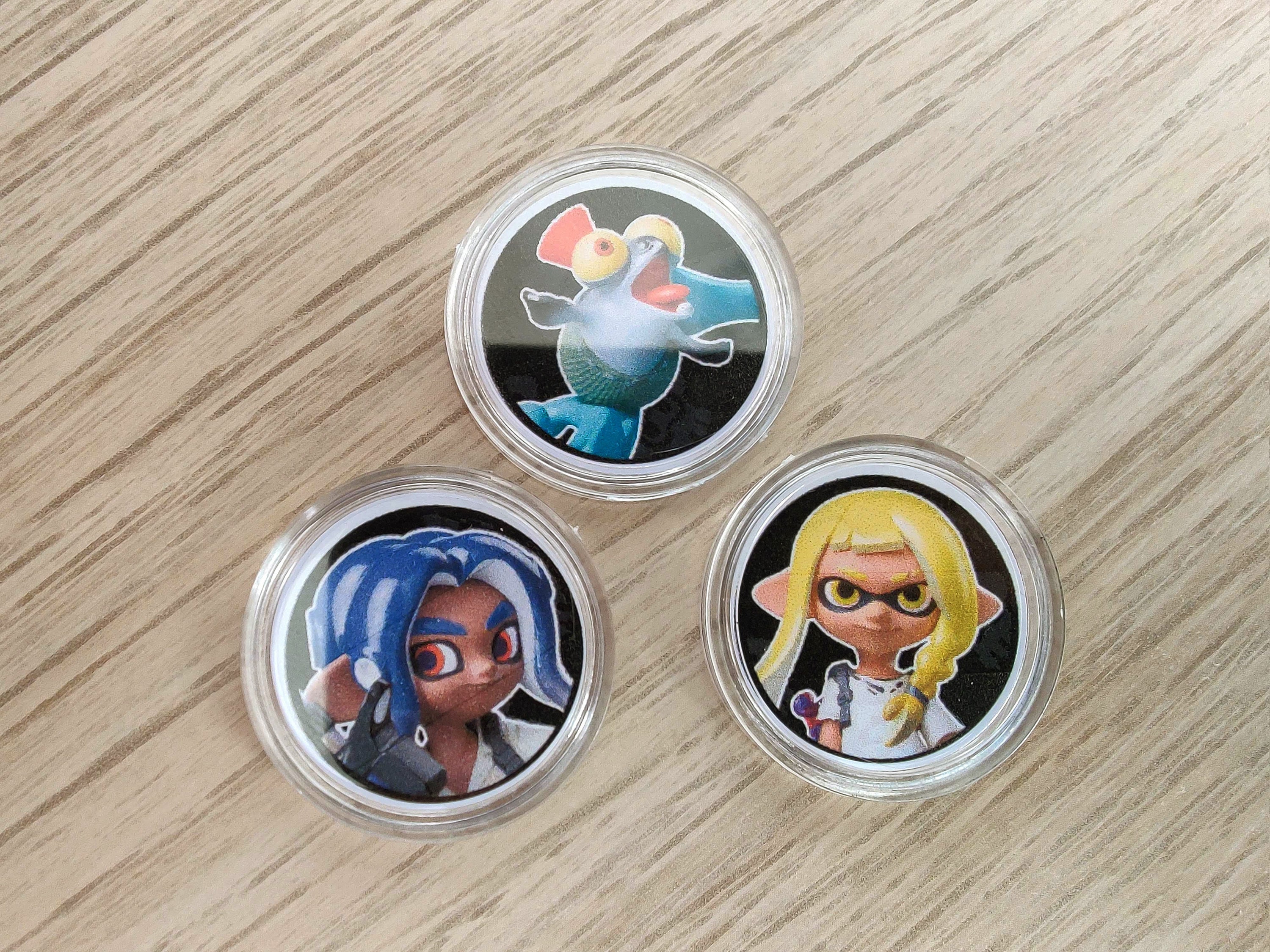 Splatoon 3 Amiibo Packs yellow Inkling Blue Octoling Salmioche smallfry ...