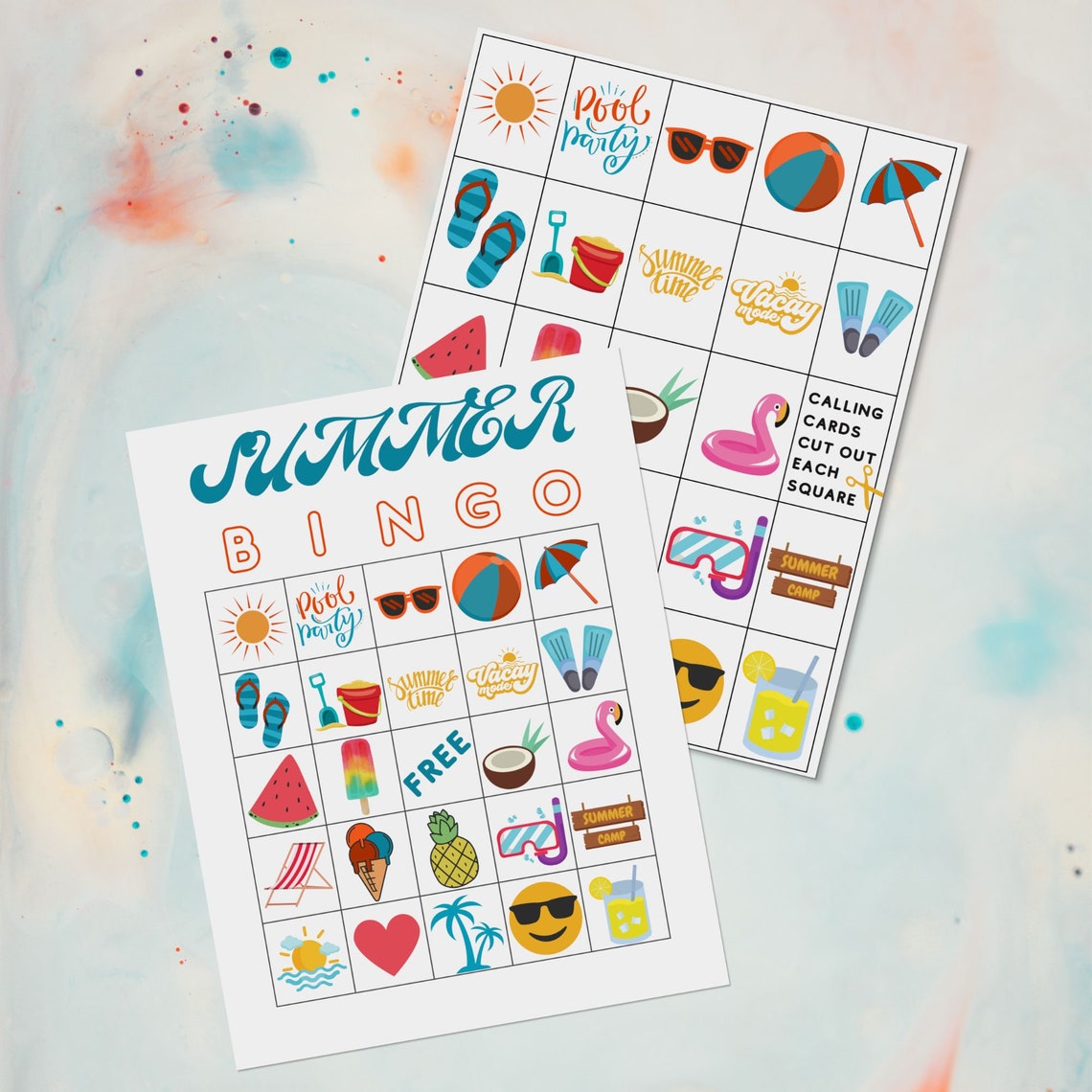 Summer Bingo, Printable Activities for Kids, Summer Activities and ...
