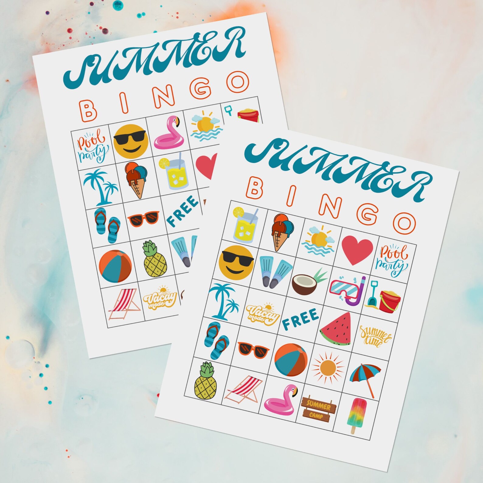 Summer Bingo, Printable Activities for Kids, Summer Activities and ...