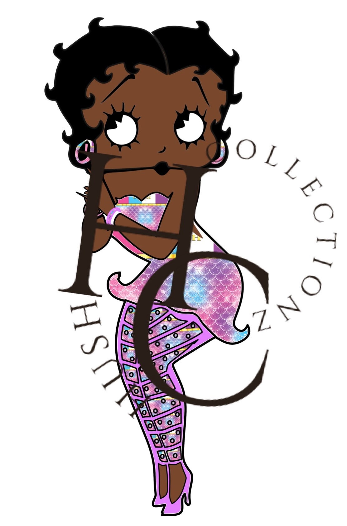 African American Betty Boop Png Etsy