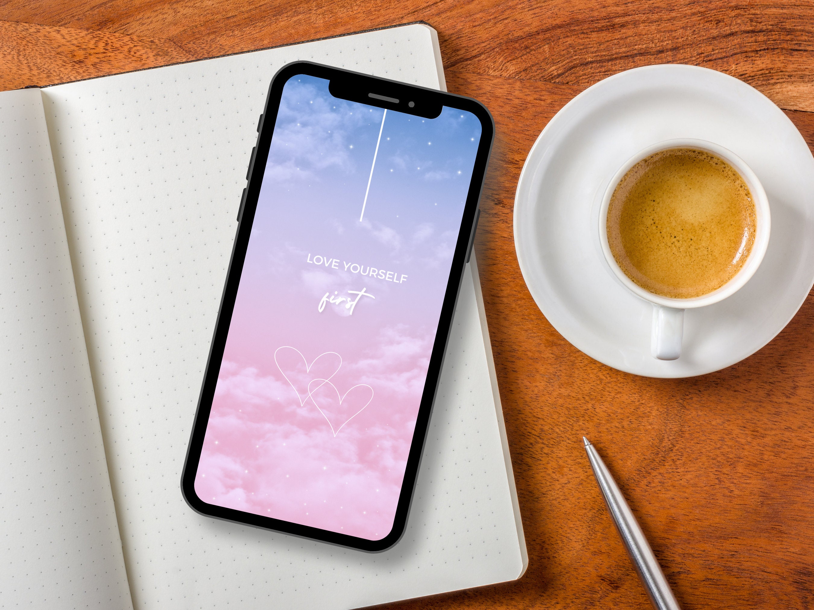 Set of 3 Magical & Positive Phone Wallpapers | Positivity Quotes ...
